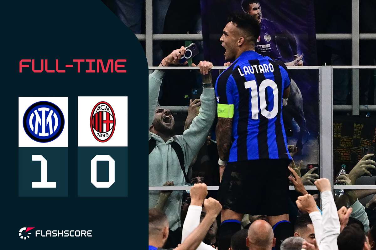 Inter v AC Milan as it happened: Martinez fires Nerazzurri into final ...