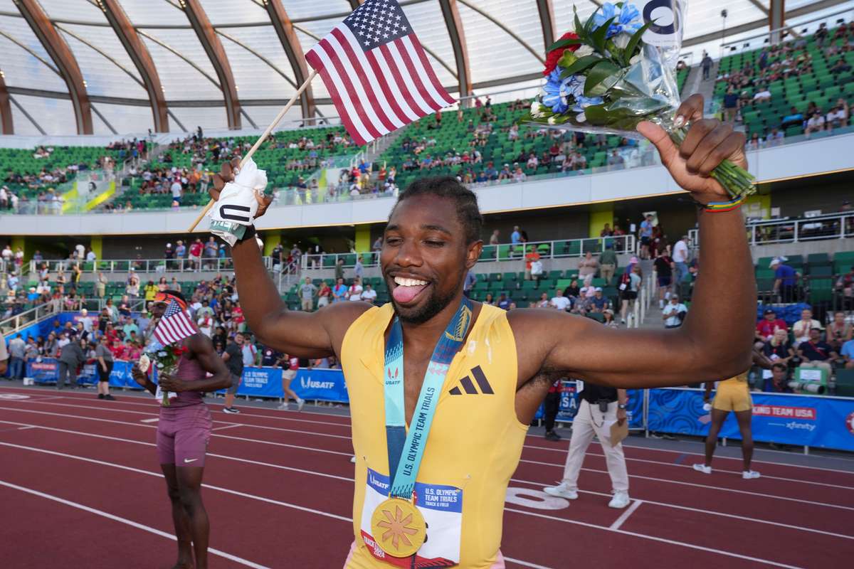 Lyles wins 200m in world leading time to set up Olympic double bid ...
