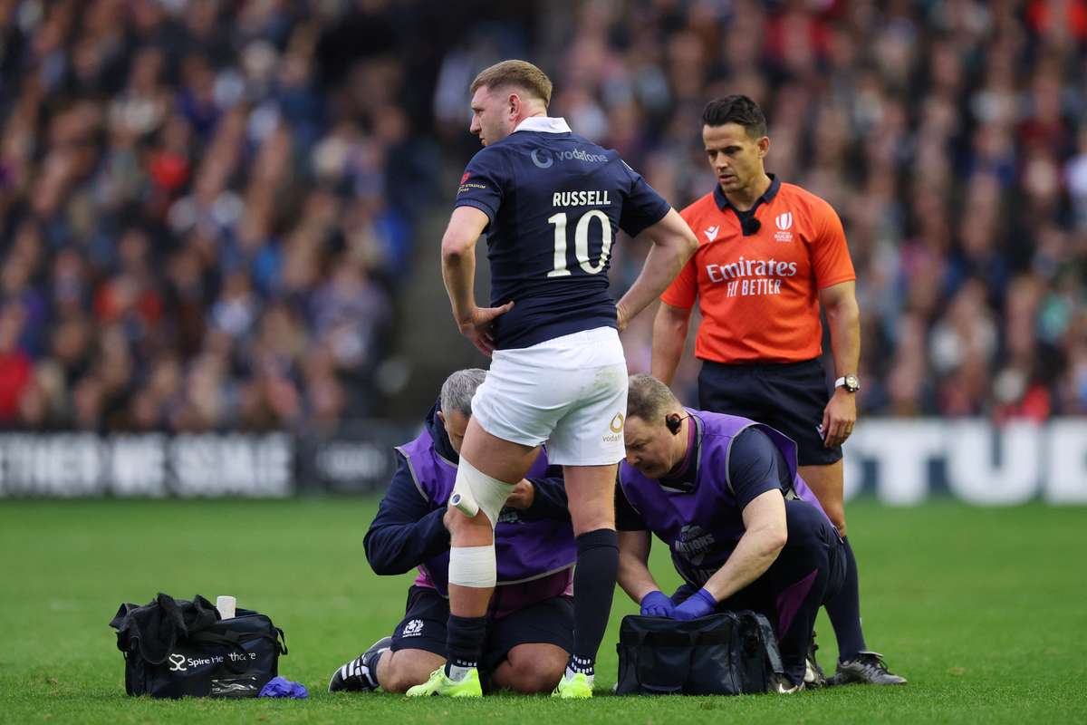 Scotland face nervous wait on Russell injury ahead of Argentina clash ...