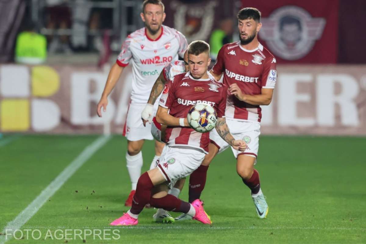 Rapid a defilat în meciul cu Dinamo. Rrahmani a înscris din nou o dublă | Flashscore.ro