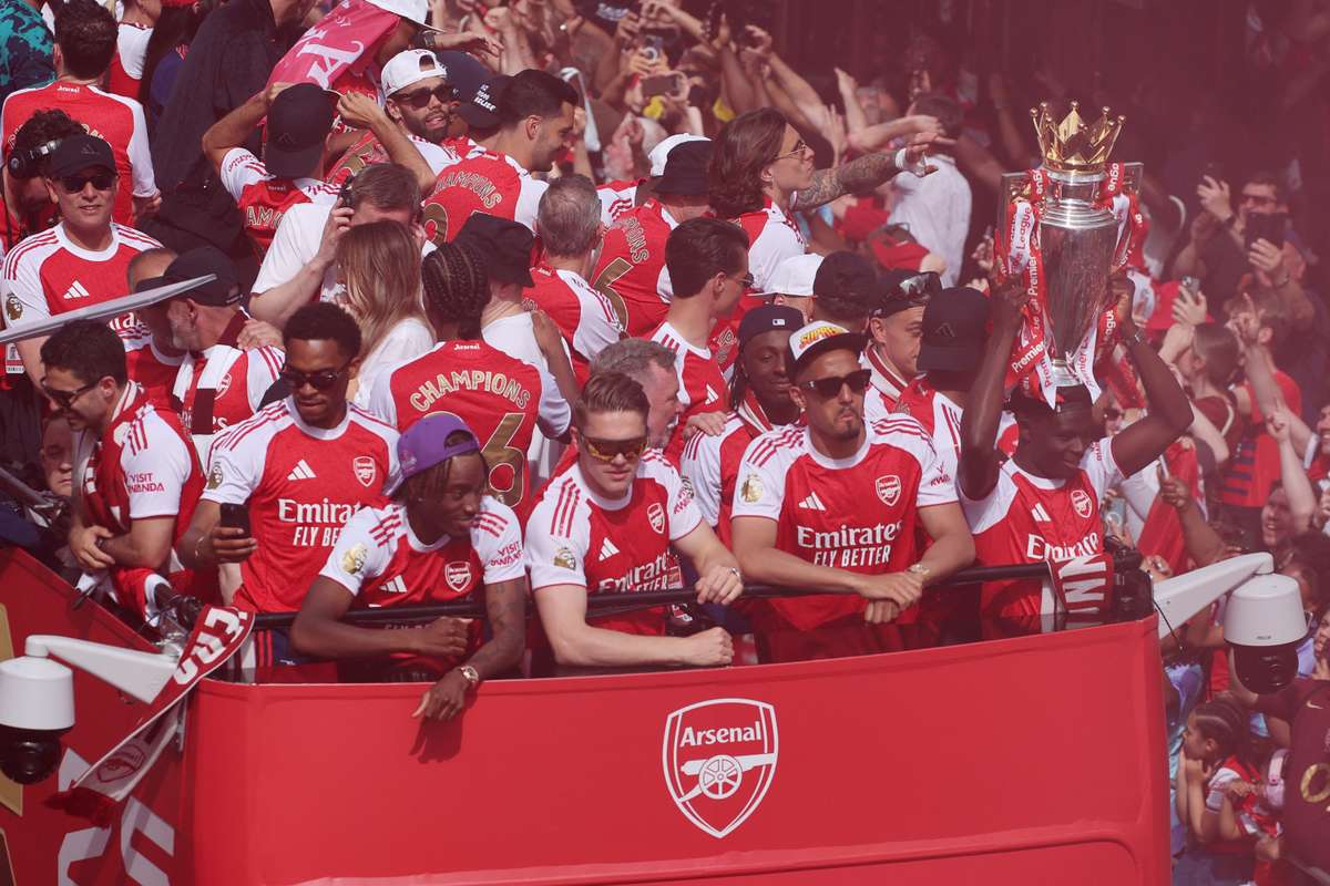 Premier League. Arsenal fête son titre de champion d'Angleterre ...