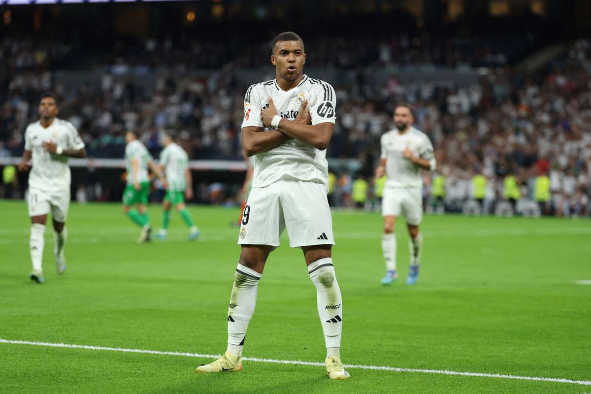 Kylian Mbappé zdobył swoją pierwszą (i drugą) bramkę w LaLidze dla Realu Madryt! | Flashscore.pl