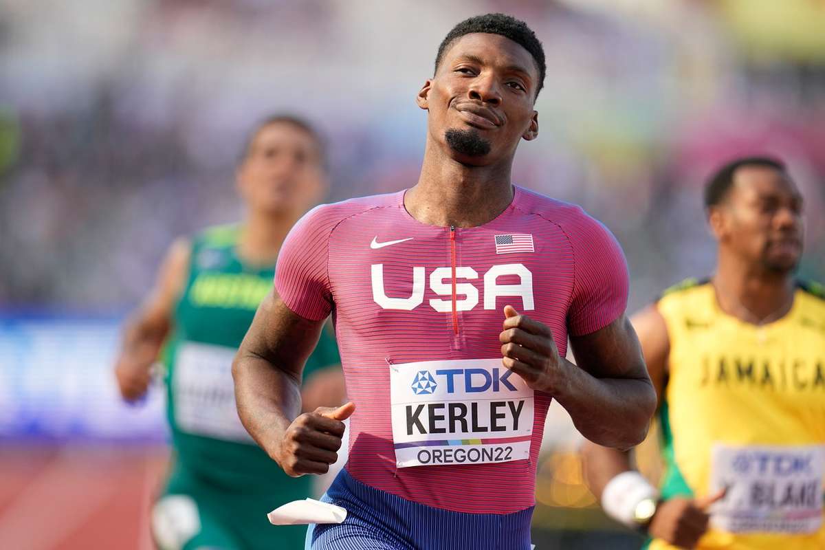 US sprint star Fred Kerley aiming for golden double at world ...