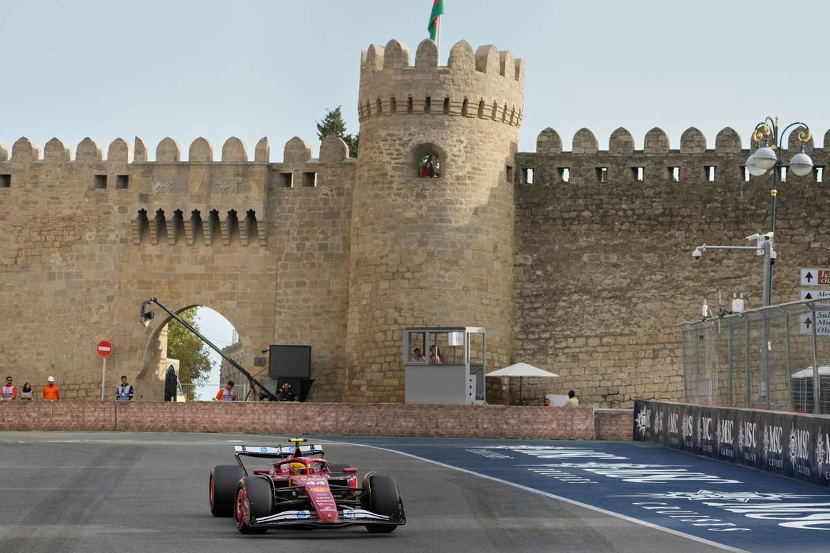 Hamilton ends first day of running at Azerbaijan Grand Prix on top ...