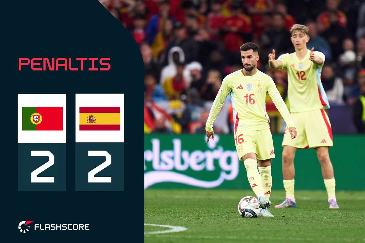 Todos los detalles del Portugal-España en directo en Flashscore ...