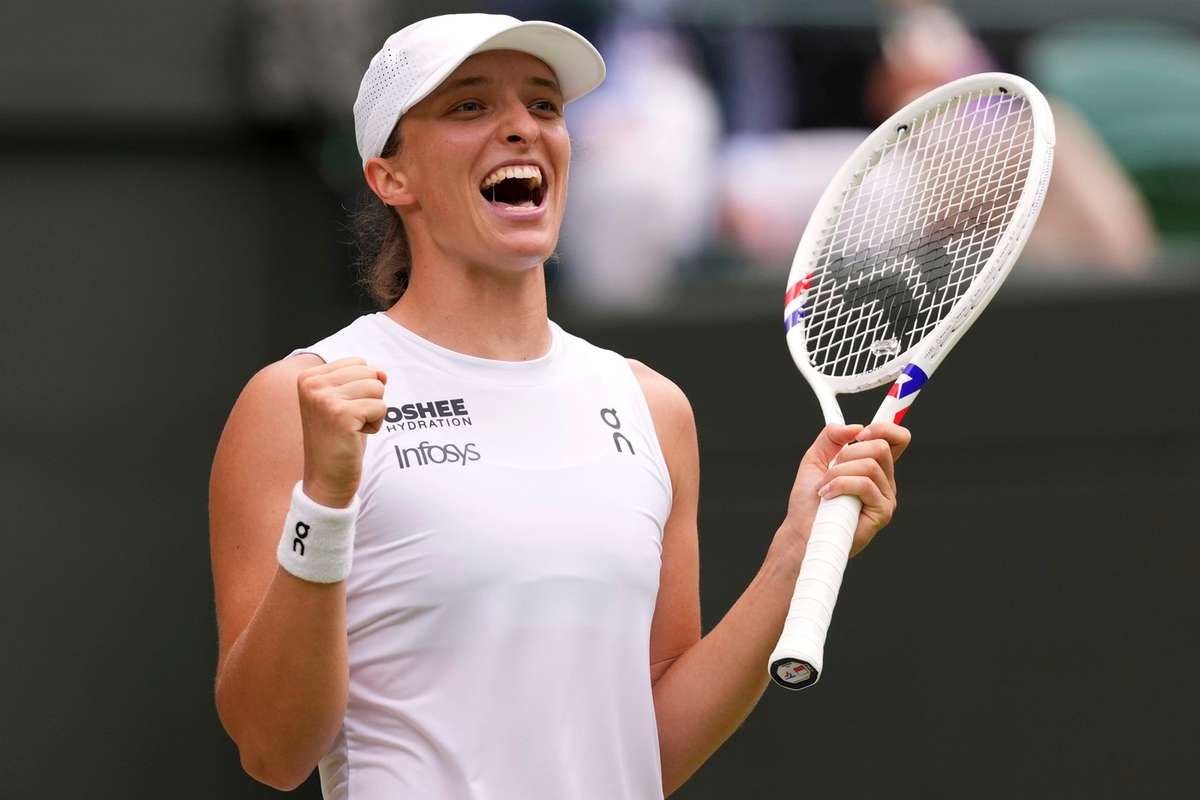 Wimbledon: Swiatek passa pela primeira vez às meias-finais | Flashscore.pt