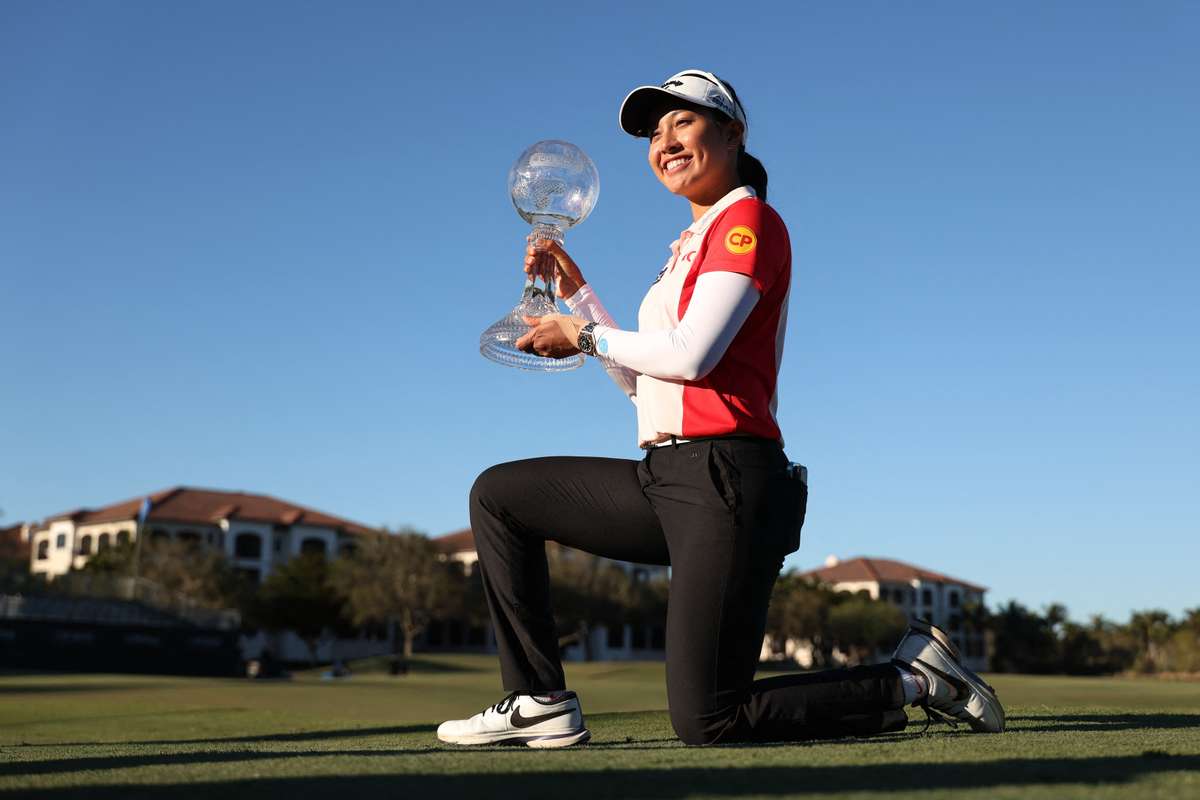 LPGA Tour Championship: Jeeno Thitikul wins season-ending title with Angel Yin second ...