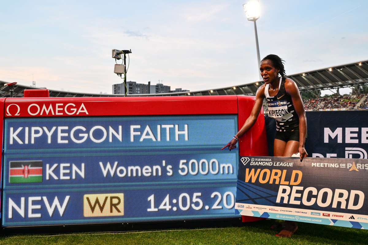 Diamond League: Faith Kipyegon und Hürdenläufer Girma mit neuen Weltrekorden | Flashscore.de
