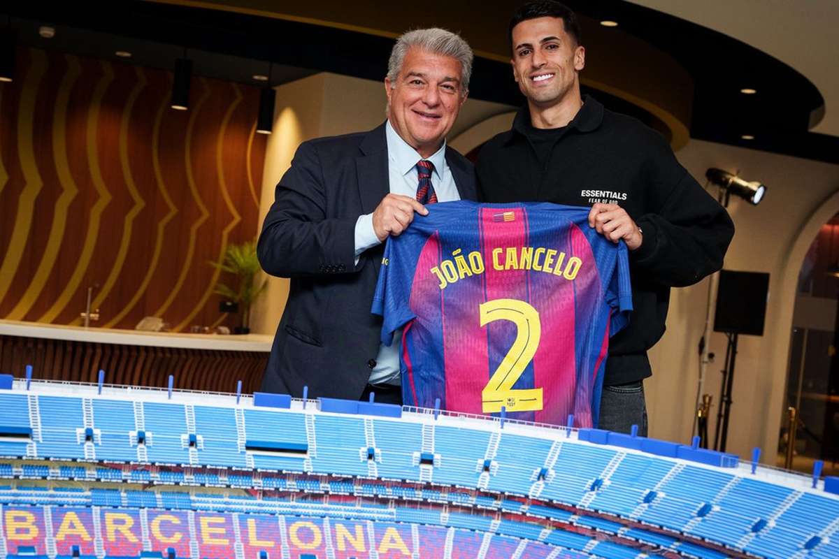 DONE DEAL: Barcelona sign Joao Cancelo on loan from Al-Hilal until the ...
