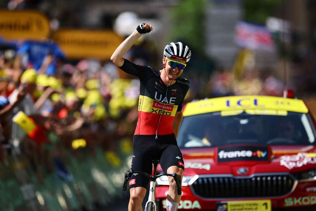 Tim Wellens claims solo win at Tour de France as teammate Pogacar moves ...