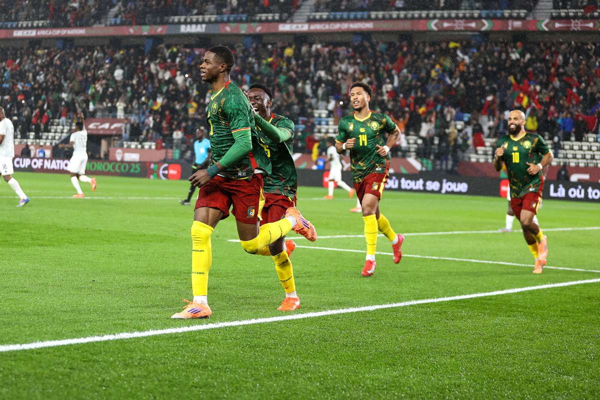Cameroon withstand late fightback to beat South Africa and move into ...