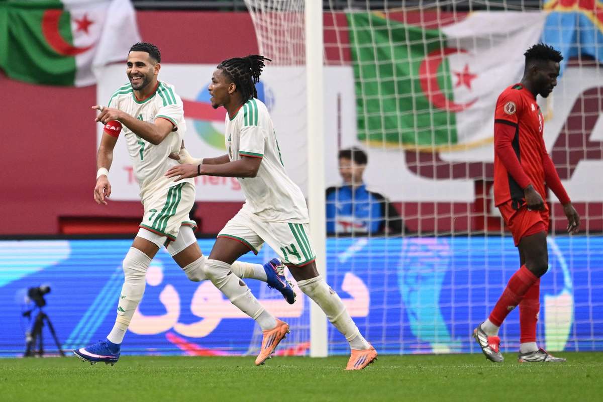 Mahrez double helps Algeria sail past Sudan to open AFCON campaign ...
