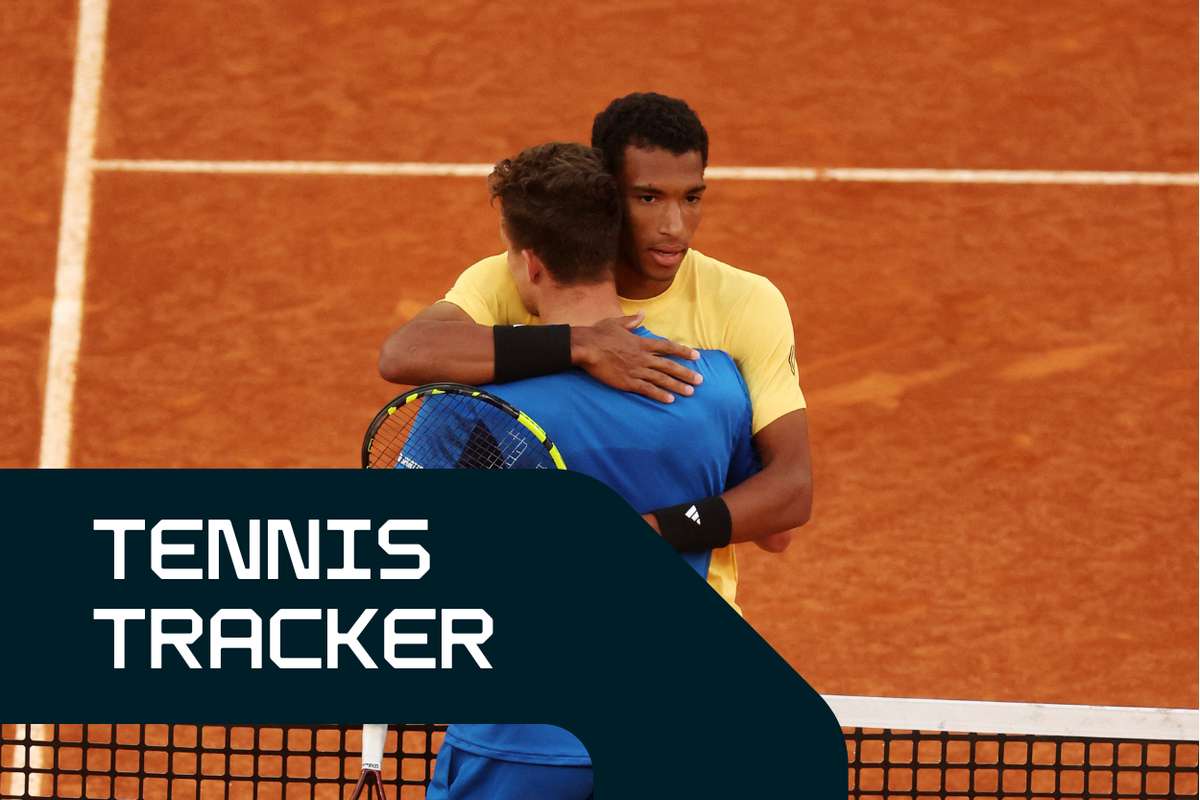 Tennis Tracker: Auger-Aliassime to face Rublev in Madrid final after Lehecka retirement ...