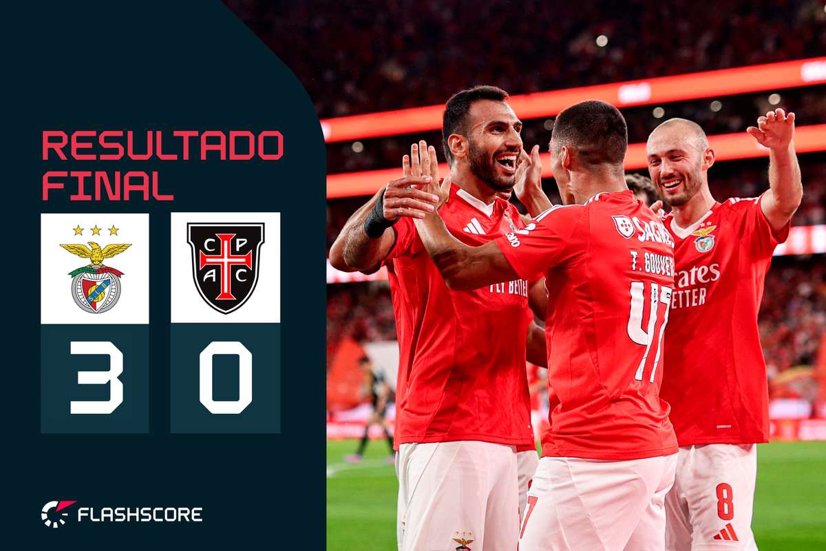 Trinta minutos para esquecer o mau arranque: Benfica vence Casa Pia na ...