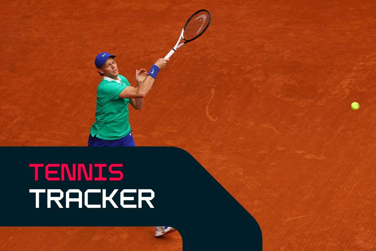 Tennis Tracker: Jannik Sinner two sets up against Novak Djokovic in French Open semi-final ...