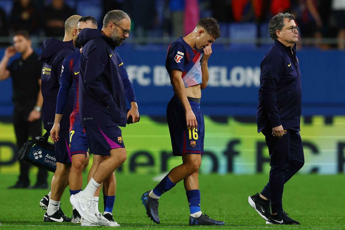 Barcelona midfielder Fermin Lopez set for spell on sidelines with ...