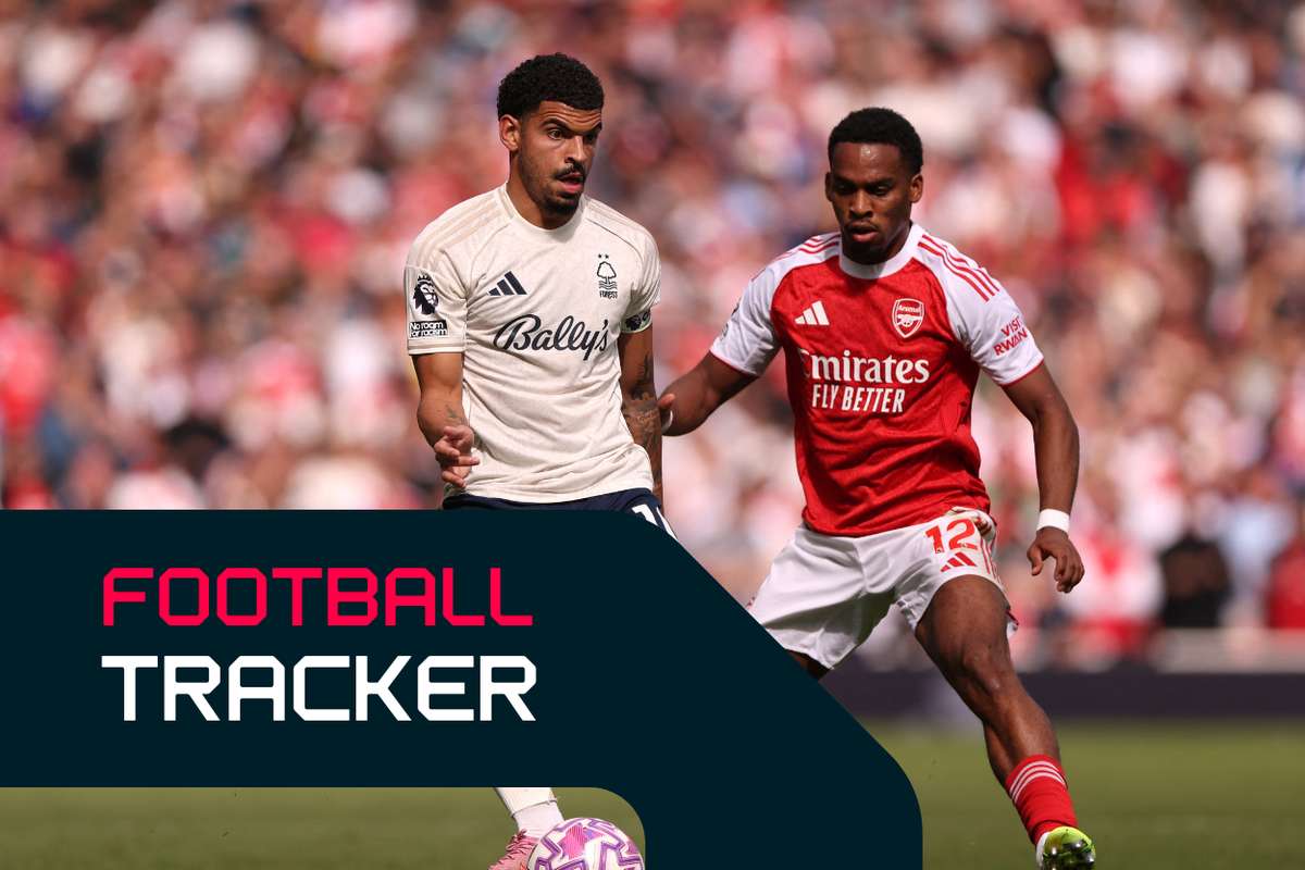 Football Tracker: Zubimendi adds third for Arsenal against Forest, Getafe in LaLiga action ...