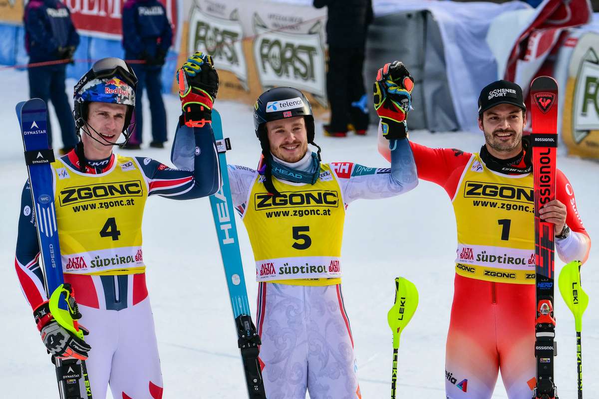 Ski : le Norvégien Atle Lie McGrath remporte le slalom d'Alta Badia, Clément Noël 2ᵉ | Flashscore.fr