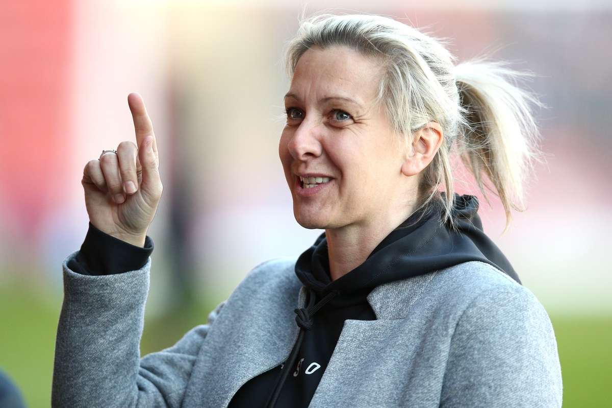 Aston Villa women's boss Carla Ward concerned over 'wet-look' shirts ...