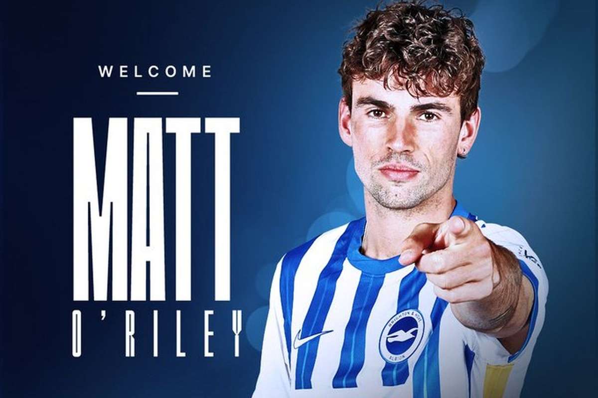 Oficial: Brighton anuncia a chegada do dinamarquês Matt O'Riley ...