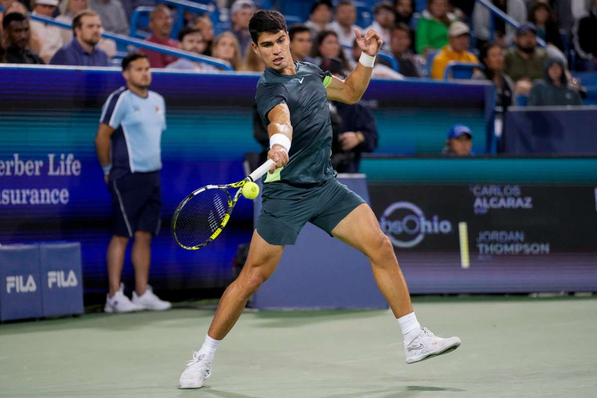Misfiring Carlos Alcaraz survives Jordan Thompson scare in Cincinnati ...