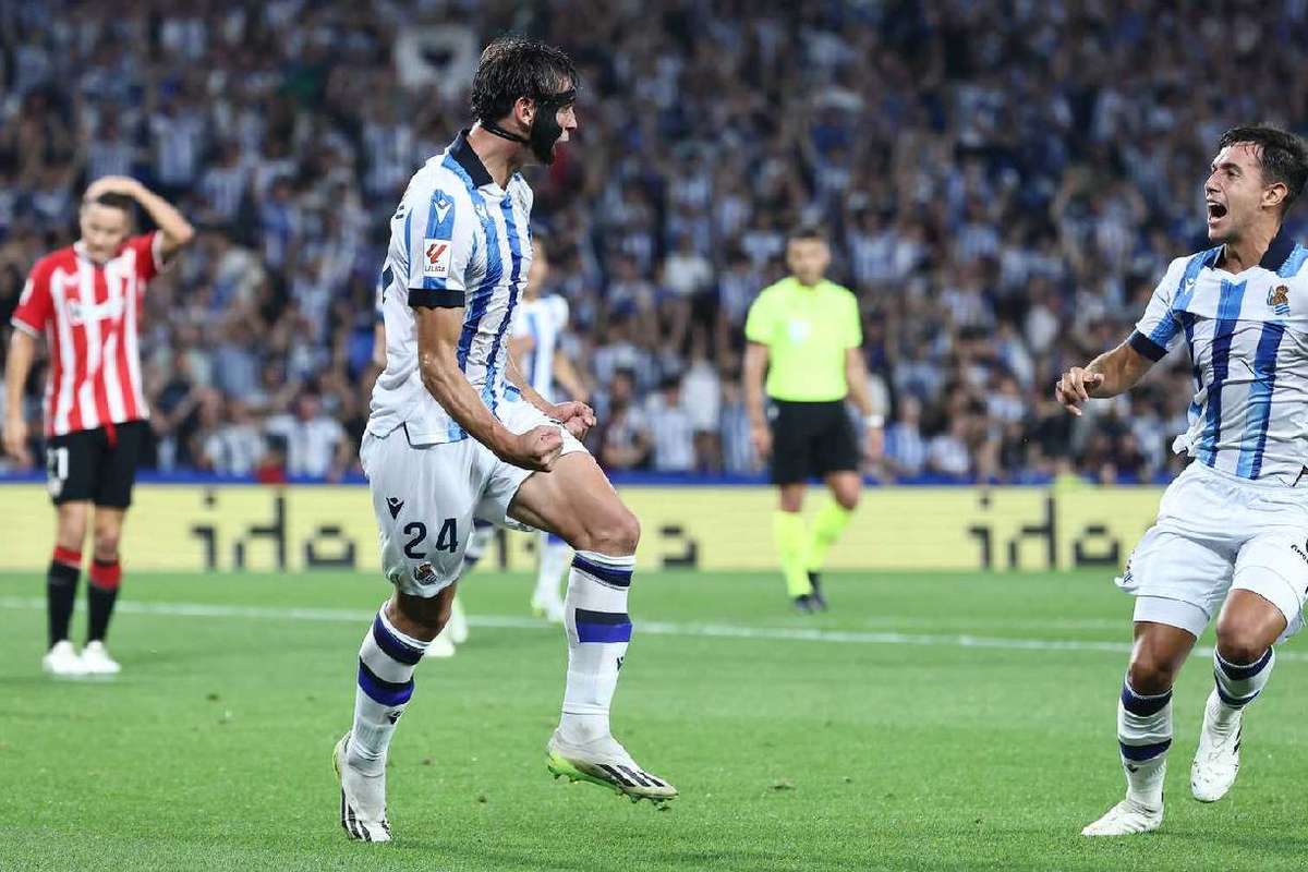 Una Real eficaz desenmascara a un Athletic timorato y Anoeta disfruta ...