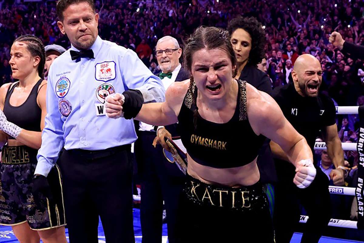 Taylor beats Cameron to become undisputed super lightweight champion ...