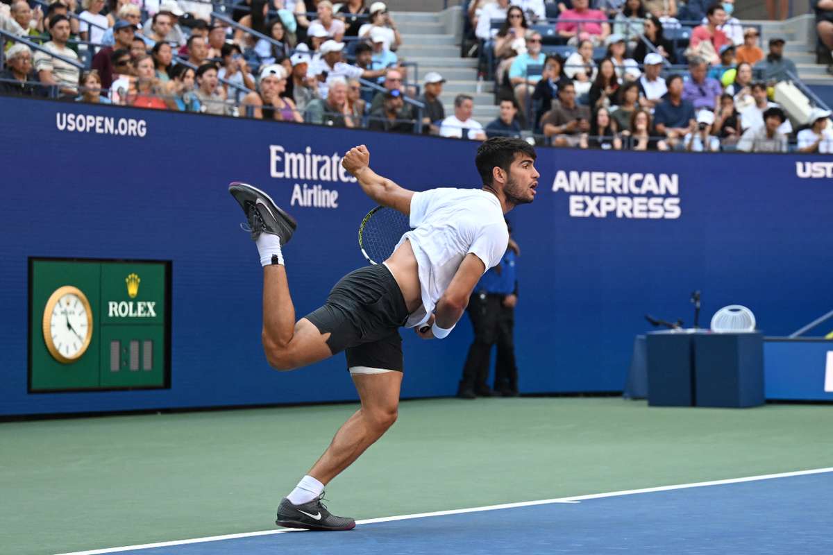 Alcaraz evita a Djokovic hasta una hipotética final en el US Open ...