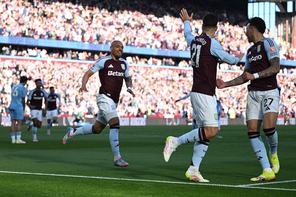 Aston Villa edge past rivals Forest to close the gap on top four ...