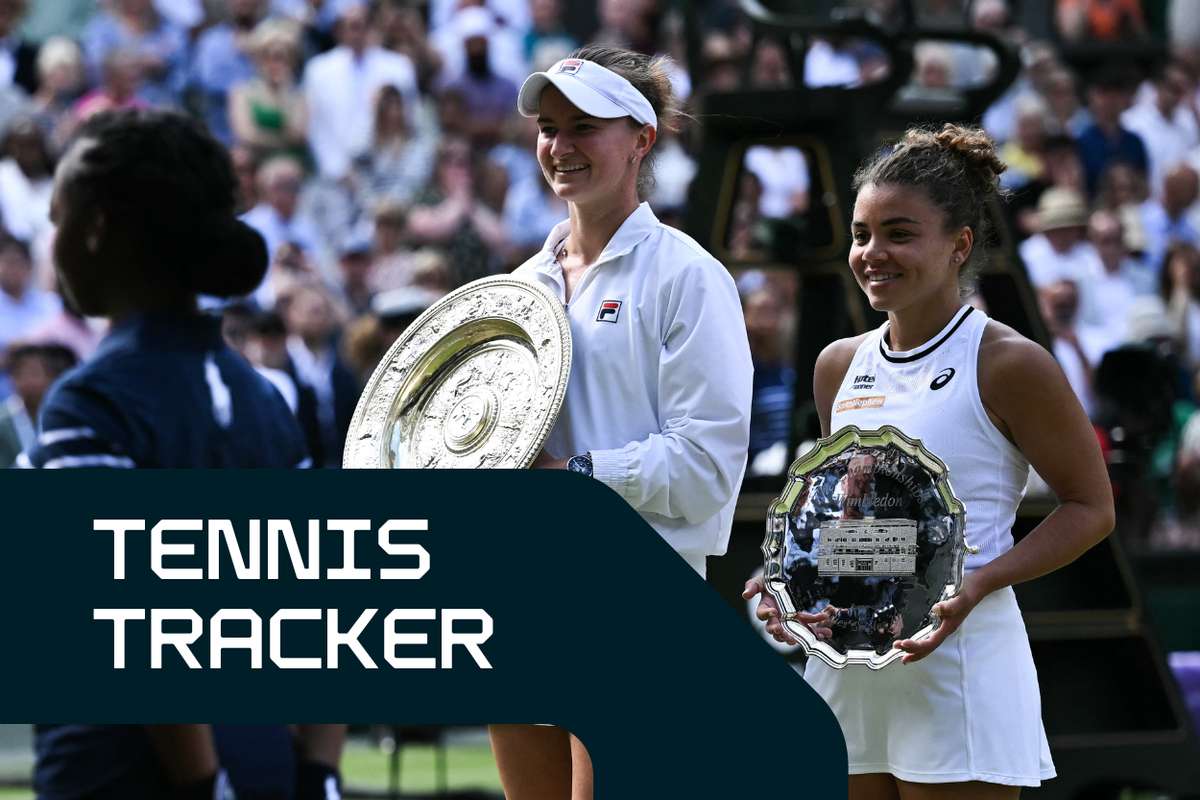 Tennis Tracker: Krejcikova wins Wimbledon singles title, men's & women ...
