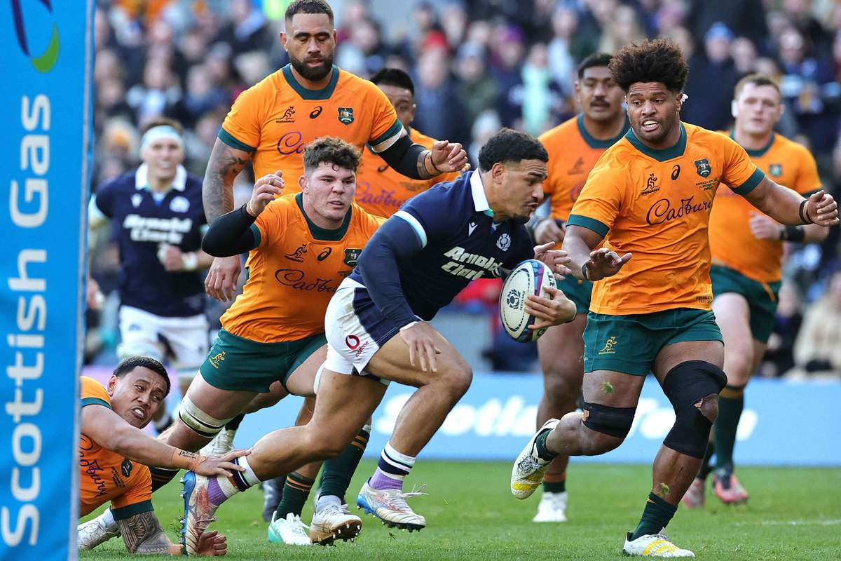 Australian-born Tuipulotu leads Scotland to win over in-form Wallabies ...