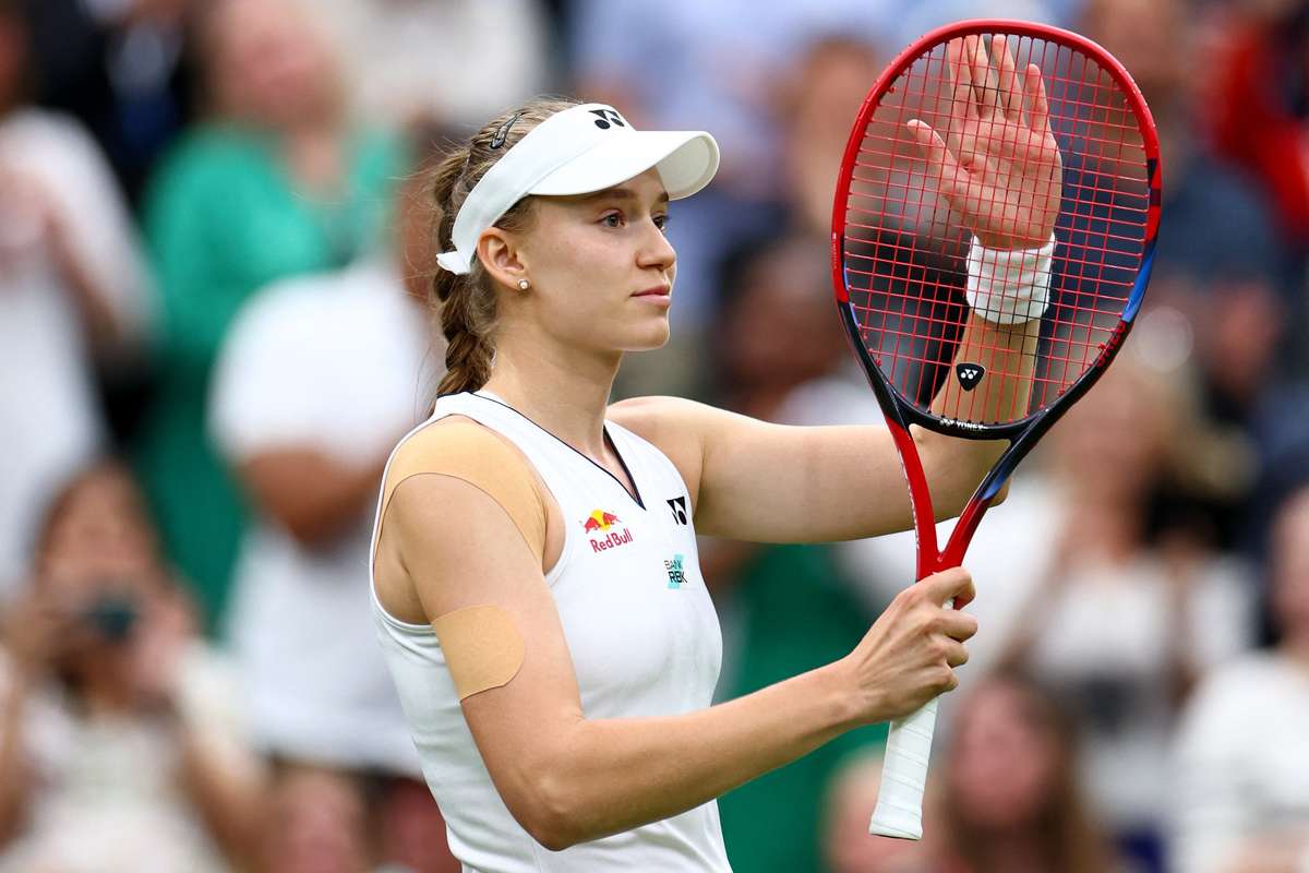 Defending Wimbledon champion Rybakina fights off Cornet to advance ...