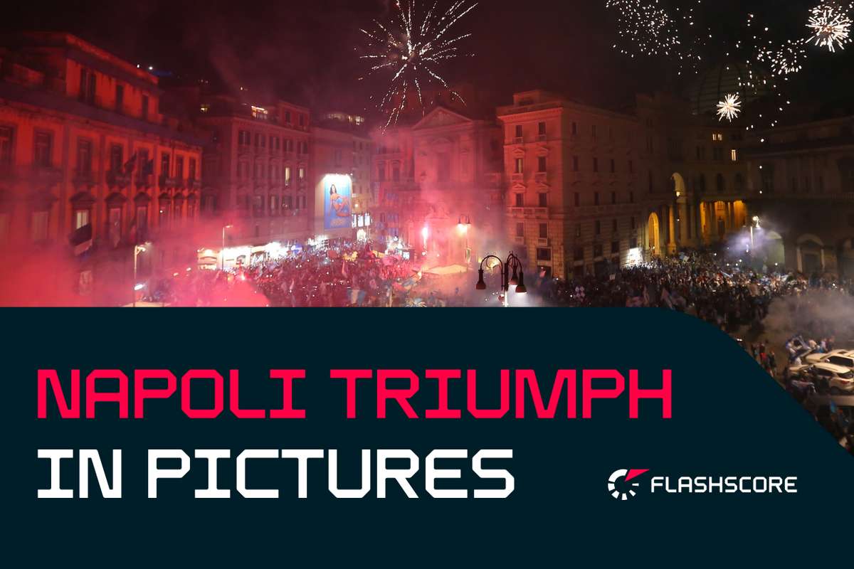 In pictures: Napoli fans celebrate long-awaited Serie A title at home ...