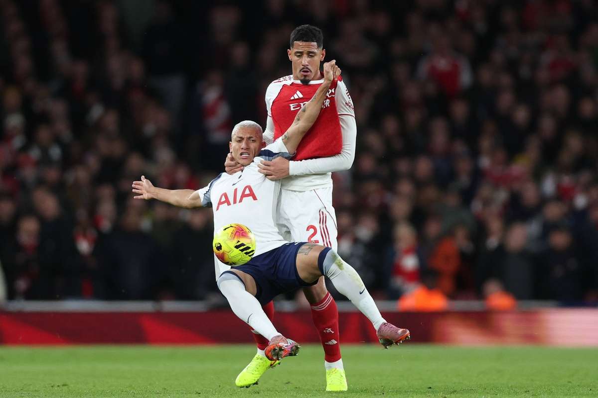 Arsenal defender Saliba brutally mocks Richarlison: North London is ...