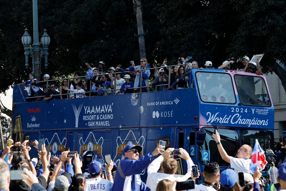 Dodgers celebrate World Series win with parade that 'transcends ...