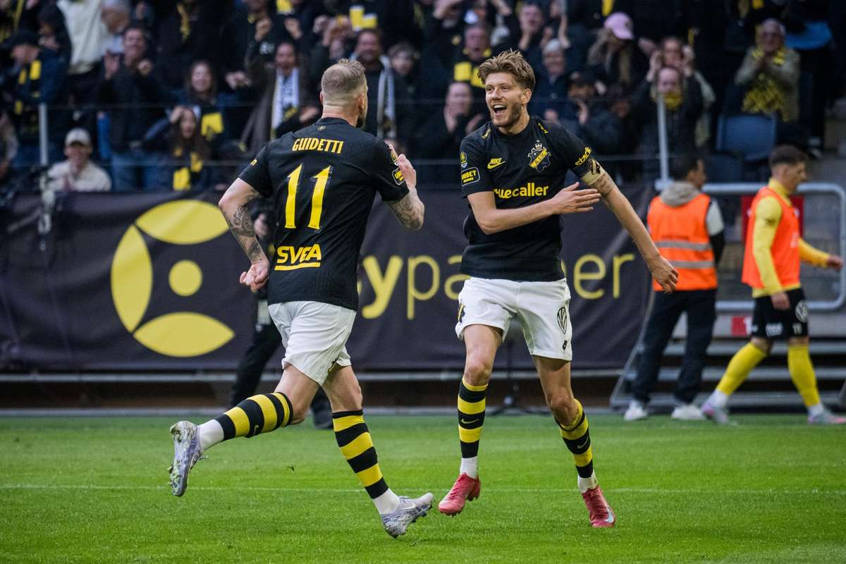Football: AIK beat Mjallby in Allsvenskan top-of-the-table clash as Malmo and Djurgarden get ...
