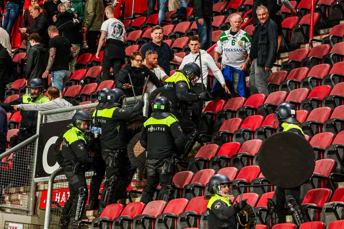 Twente tell their fans not to wear red in Stockholm after clashes in ...