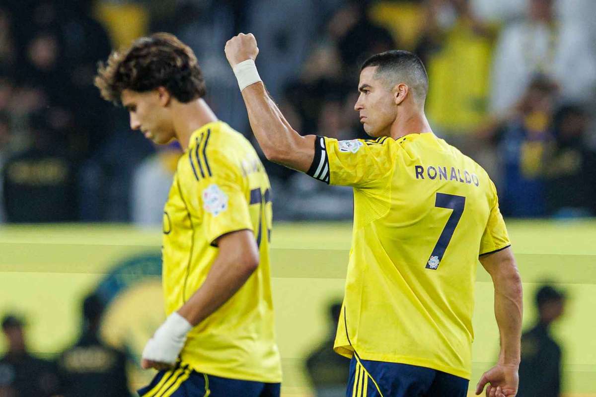 Al-Nassr goleia com hat-trick de João Félix e pintura de Cristiano Ronaldo | Flashscore.com.br