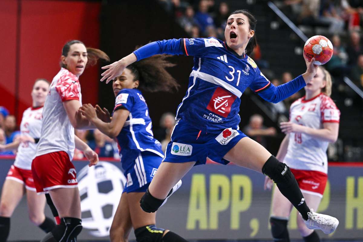 Handball : la France domine la Pologne, les Bleues débutent bien leur ...