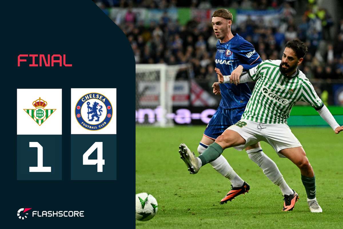 Final de la Conference League: Betis-Chelsea en directo | Flashscore.es
