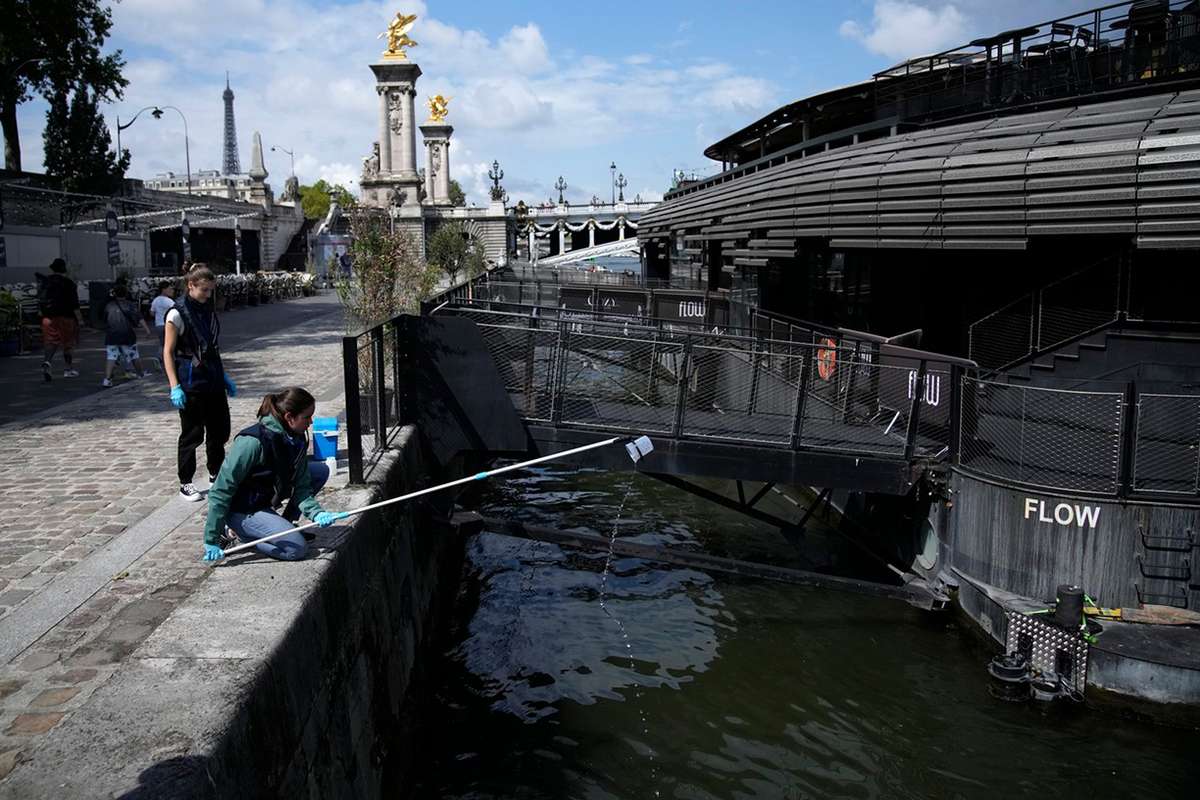 Seine river pollution cancels Paris Olympics test events again ...