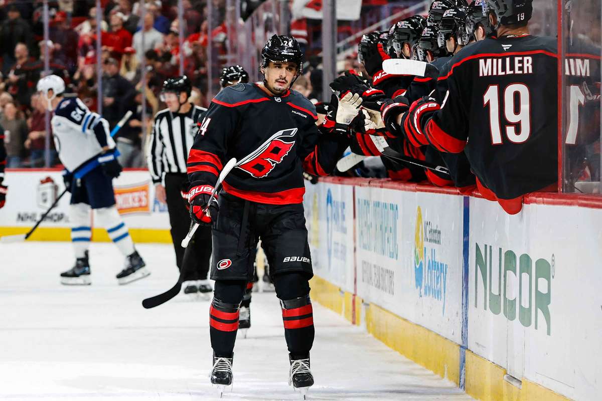 NHL roundup: Jarvis scores hat trick for Canes, Wild end Avs' winning ...