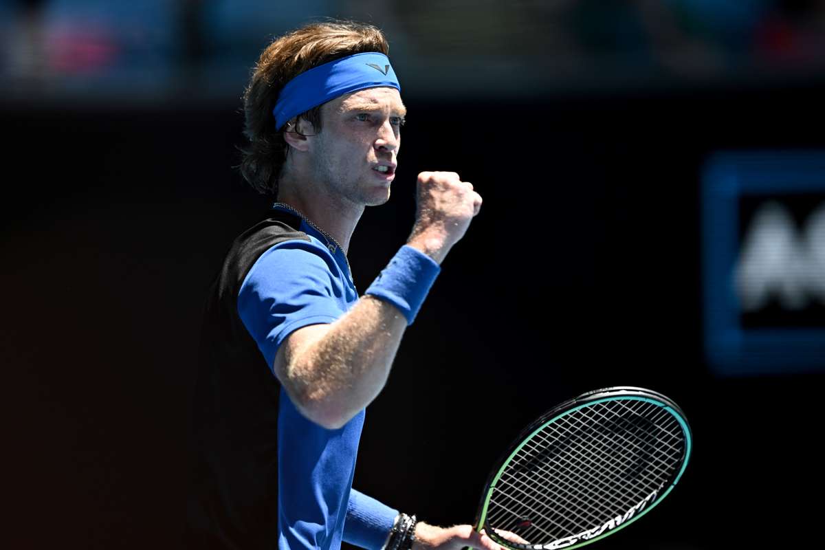 Banana power puts Rublev into Rune clash at Australian Open ...
