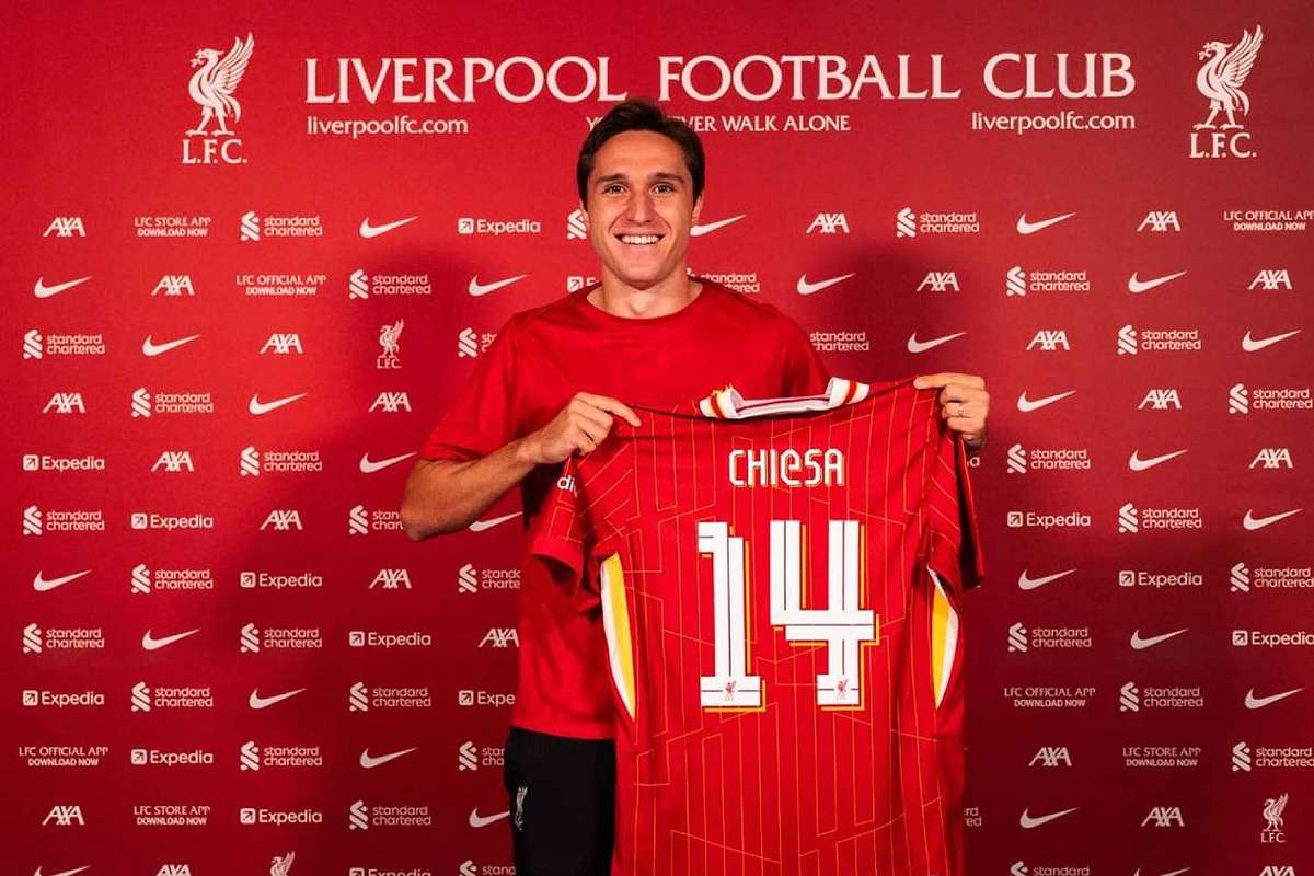 Federico Chiesa passe officiellement de la Juventus à Liverpool ...