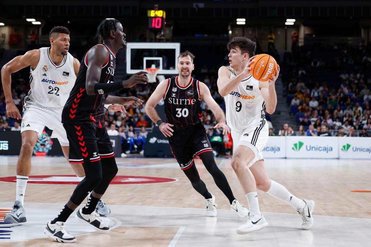 Liga ACB: El Real Madrid supera al Bilbao Basket y el Breogán vence al Baskonia desde el triple ...