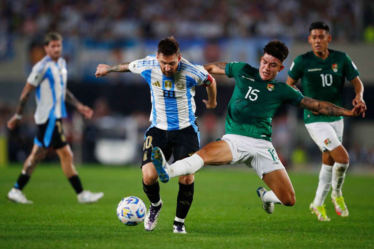 Messi dazzles with three goals and two assist as Argentina put six past ...
