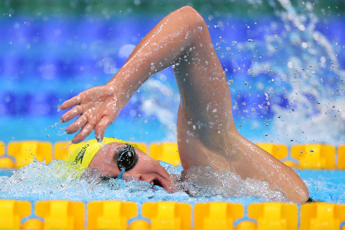Ariane Titmus over COVID and looking for speed in Birmingham pool at ...