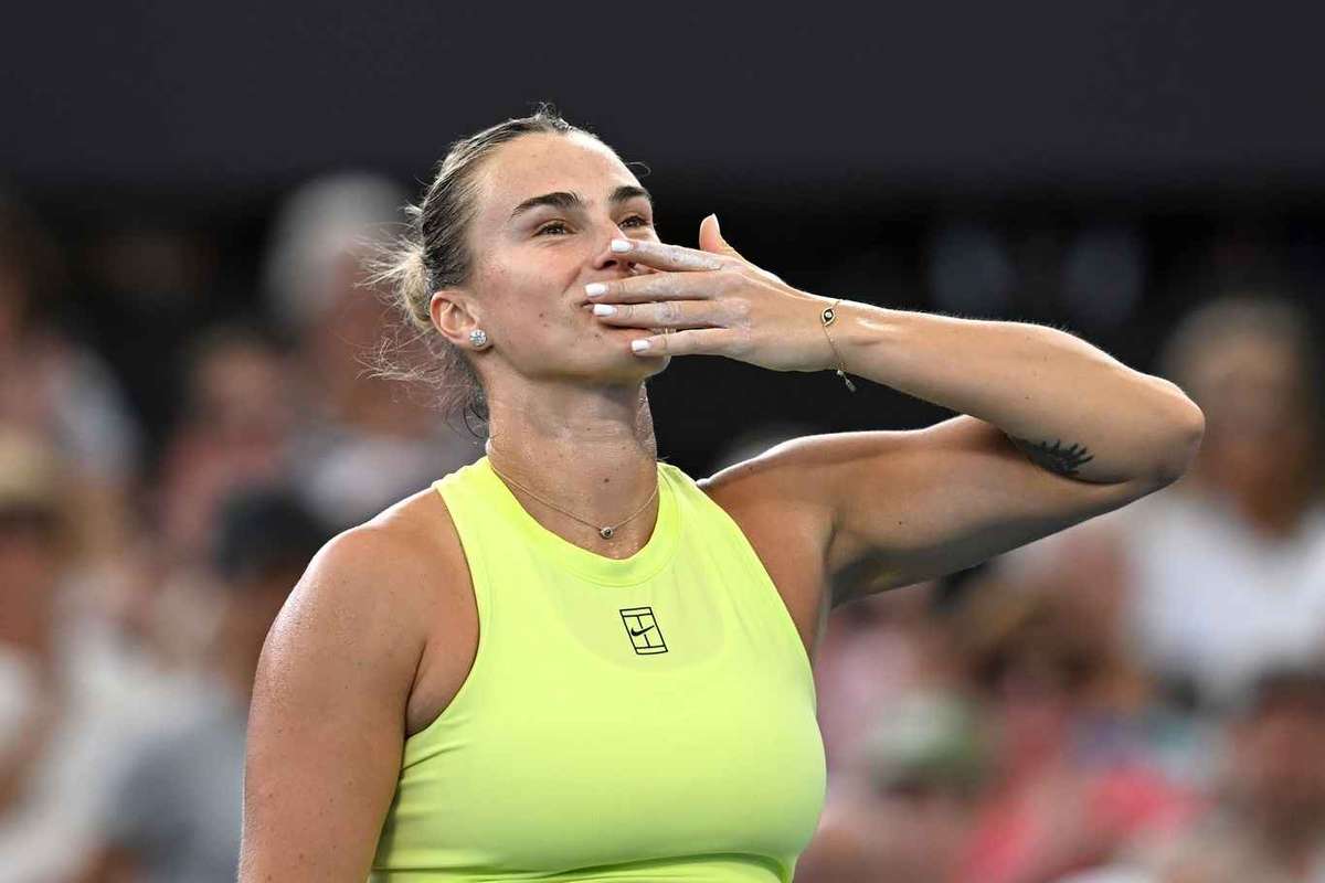 World number one Aryna Sabalenka begins 2026 season with dominant win ...