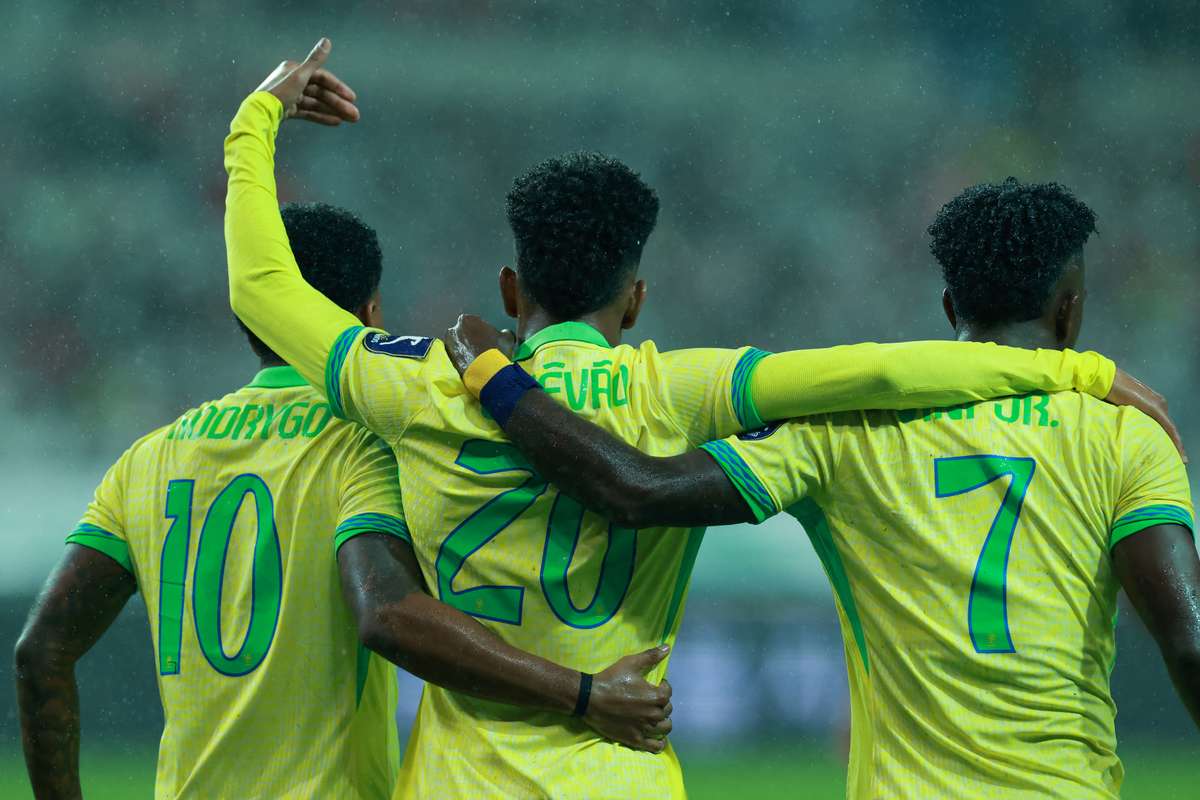 Estevao and Rodrygo score braces as five-star Brazil thrash South Korea ...