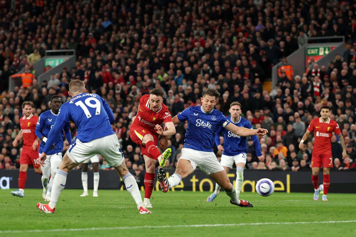 Liverpool restore 12-point gap at top with narrow derby win over ...